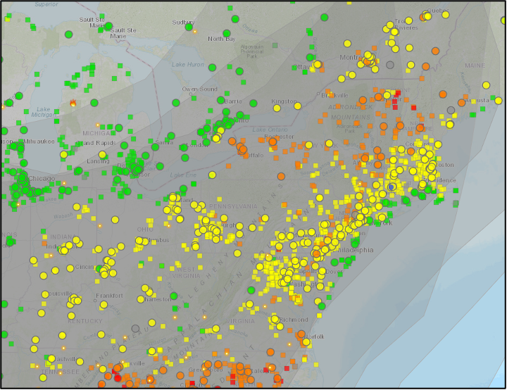 DEEP Forecasts PM25 Levels Today will be Unhealthy for Sensitive Groups ...