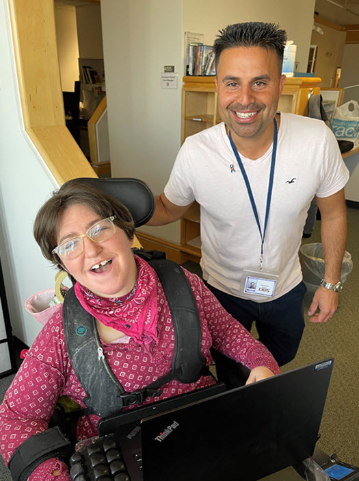 Paige Librandi and Christopher Mulhall