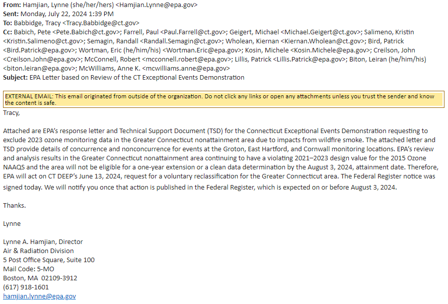 2023 Exceptional Events