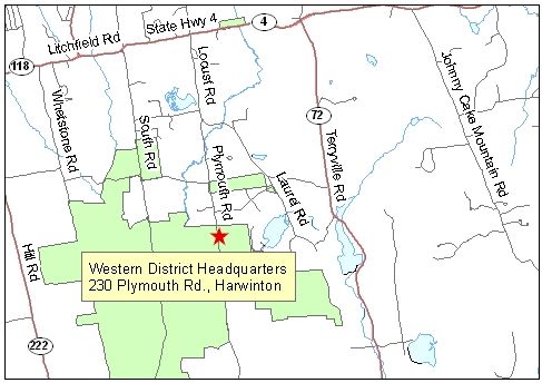 Directions to Eastern and Western District Headquarters